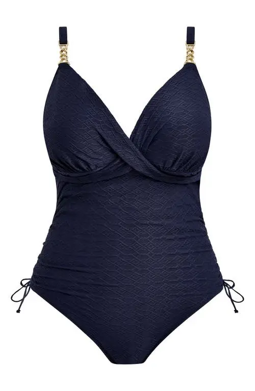 Fantasie Azores Moderate Coverage Plunge Underwire One-piece Swimsuit