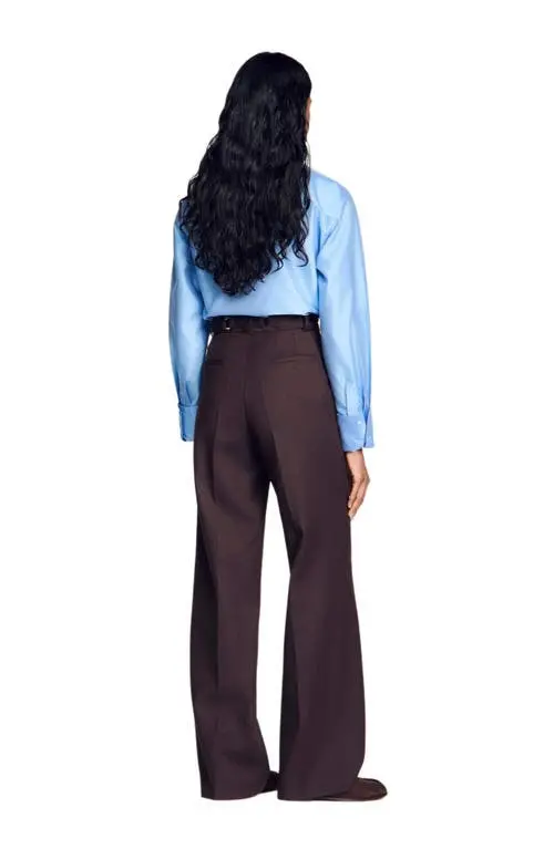 Sandro Metal Ring Trousers