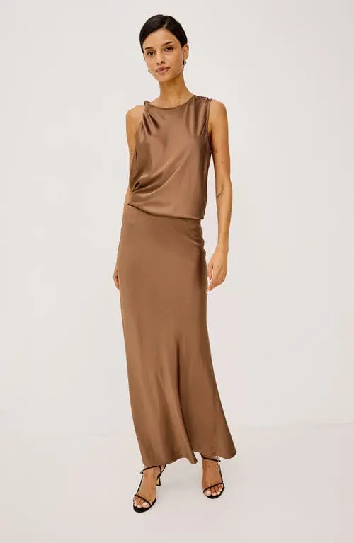 Rails Romina Satin Maxi Skirt