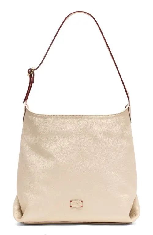 FRANCES VALENTINE Brynn Leather Hobo - Oyster