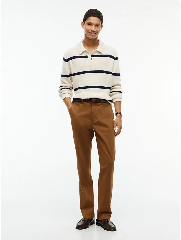 Tommy Hilfiger Regular Fit Stretch Sateen Chino - Rich Khaki