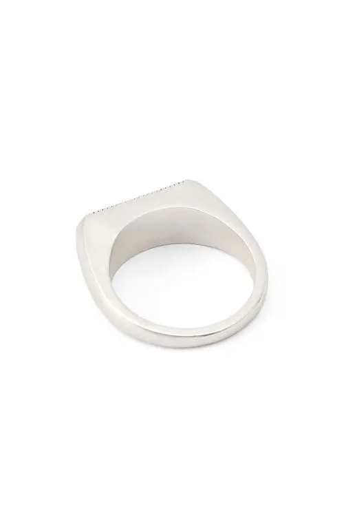 ALLSAINTS Smooth Rectangular Signet Ring