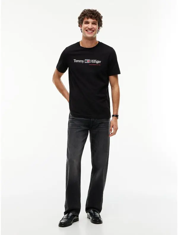 Tommy Hilfiger Hilfiger Flag Logo T-shirt
