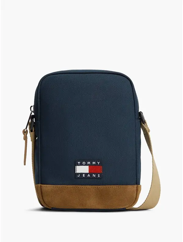 Tommy Hilfiger Mixed-media Reporter Bag
