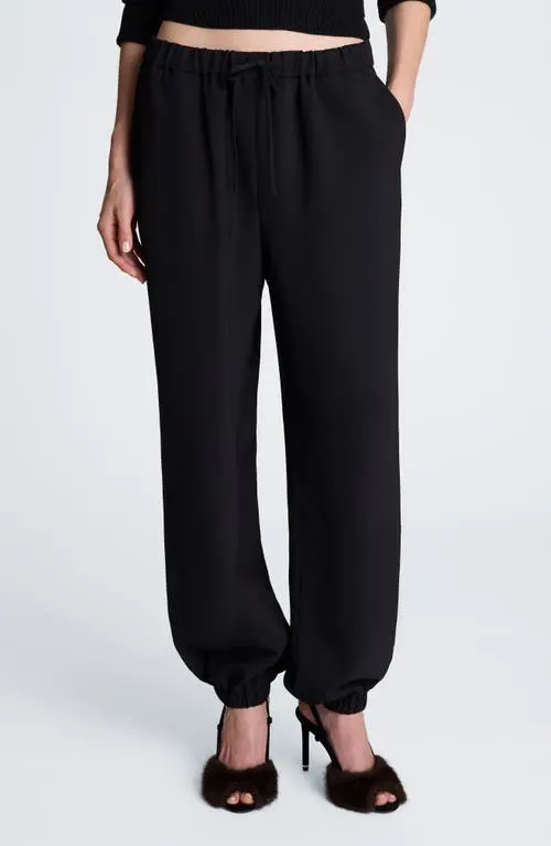 KENNETH COLE Drawstring Joggers With Elastic Cuffs