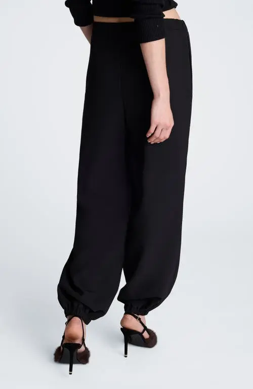 KENNETH COLE Drawstring Joggers With Elastic Cuffs
