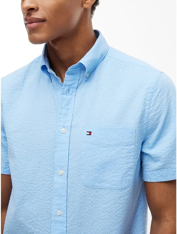 Tommy Hilfiger Regular Fit Seersucker Shirt