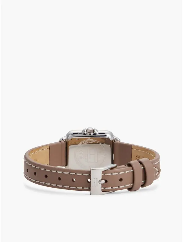 Tommy Hilfiger Leather Strap Dress Watch