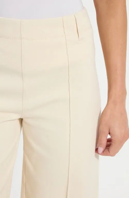 Lyssé Nova High Waist Pintuck Wide Leg Jeans