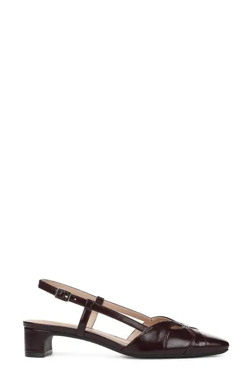 LIFESTRIDE Landon Slingback Pump - Chocolate Plum