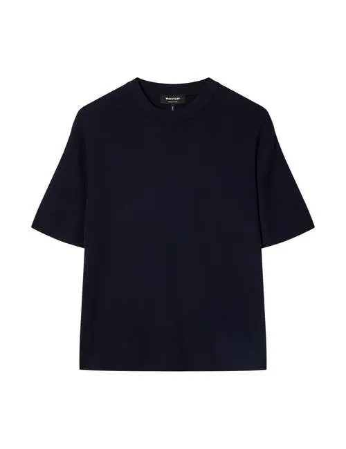 Whistles Fine Knit T-shirt