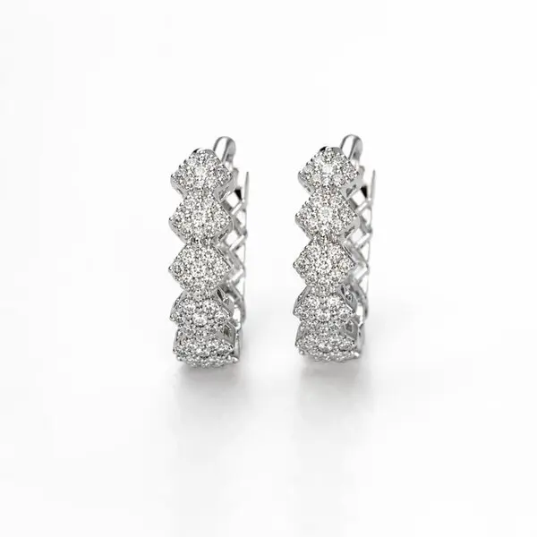 NUVV COLLECTION Modern Hoop Earrings