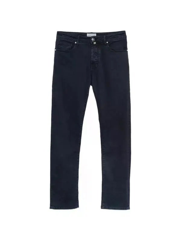 Jacob Cohen Logo-patch Slim-fit Jeans