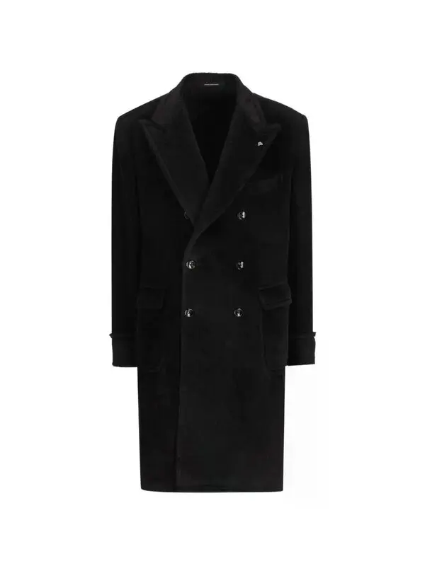Tagliatore Double-breasted Peaked-lapel Coat