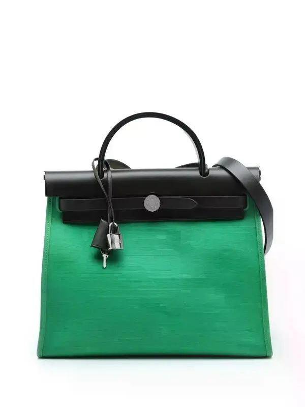 Hermès 2019 Toile Herbag Zip 31 Satchel