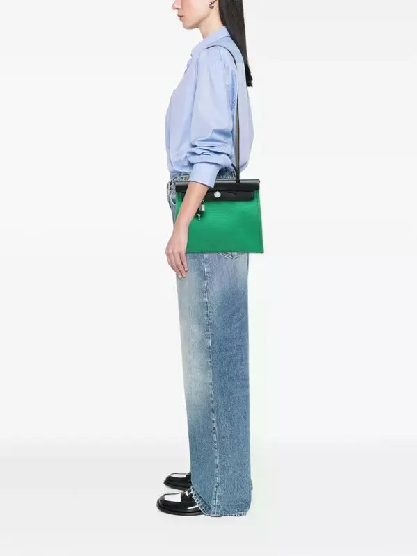 Hermès 2019 Toile Herbag Zip 31 Satchel