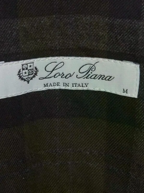 Loro Piana Caral Plaid Overshirt