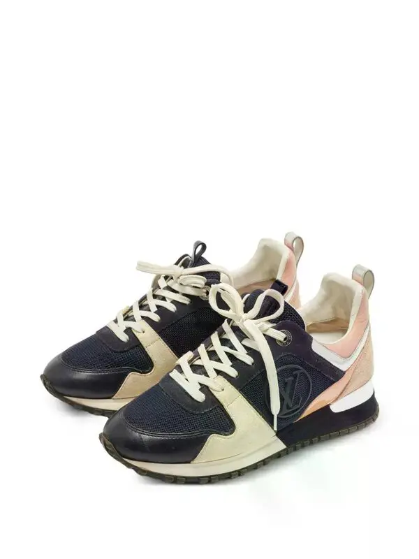 LOUIS VUITTON Run Away Mesh Sneakers - Blue