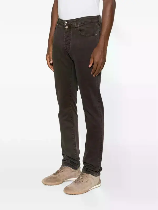 Jacob Cohen Logo-patch Slim-fit Jeans