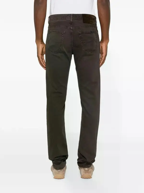 Jacob Cohen Logo-patch Slim-fit Jeans