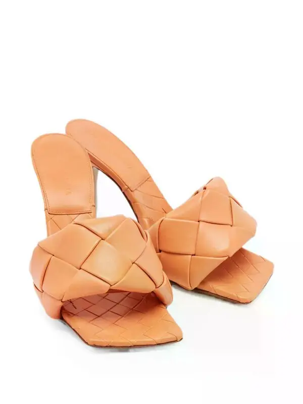 Bottega Veneta Lido Woven Sandals
