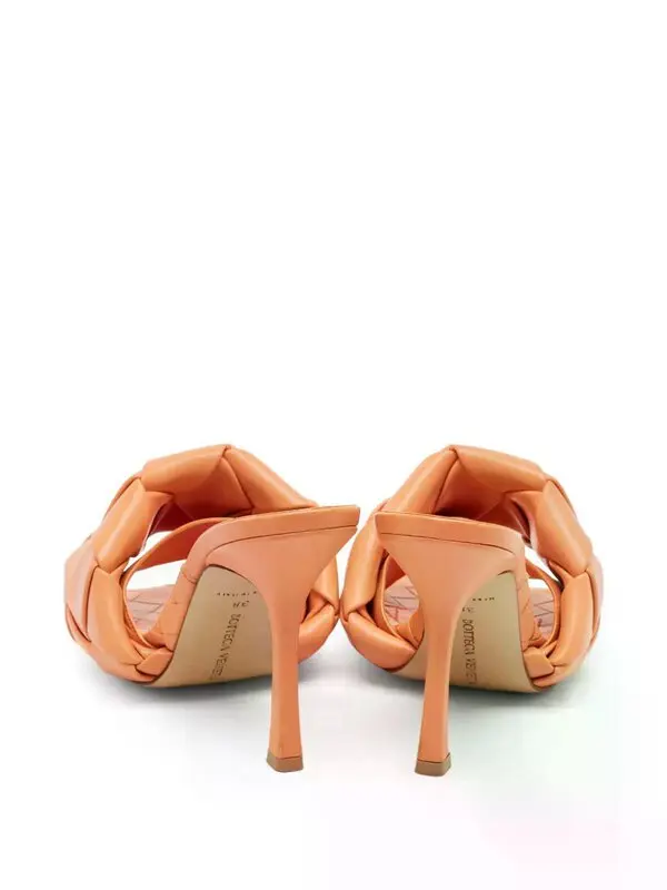 Bottega Veneta Lido Woven Leather Sandals