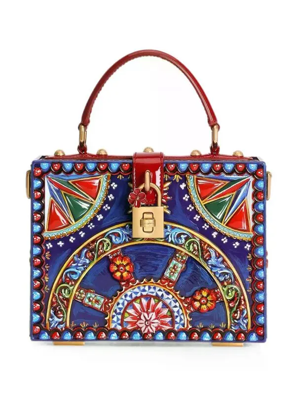 Dolce & Gabbana Carretto Resin Dolce Box Handbag