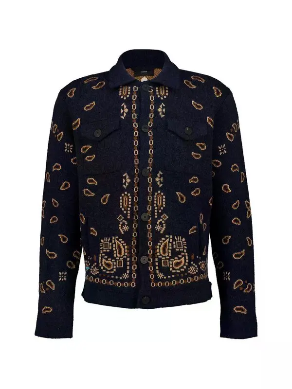 Alanui Bandana Jacquard Jacket
