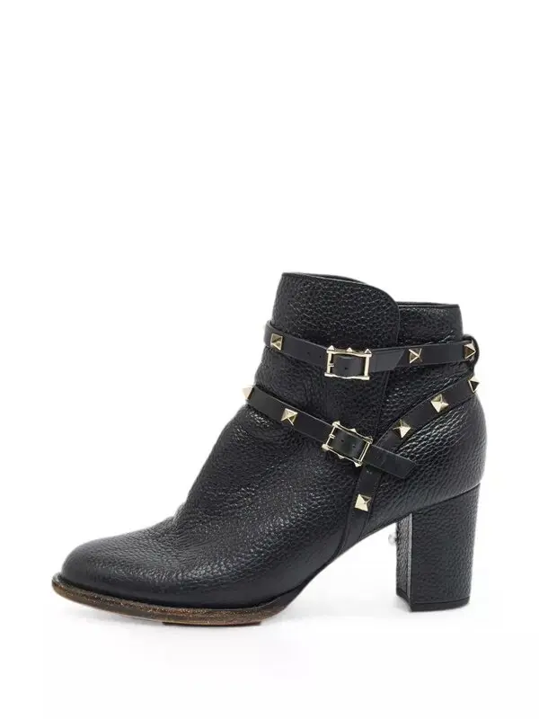 Valentino Garavani Rockstud Cage Ankle Boots