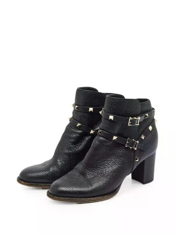 Valentino Garavani Rockstud Cage Ankle Boots