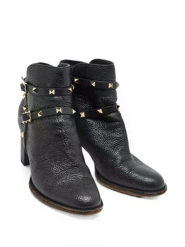 Valentino Garavani Rockstud Cage Ankle Boots