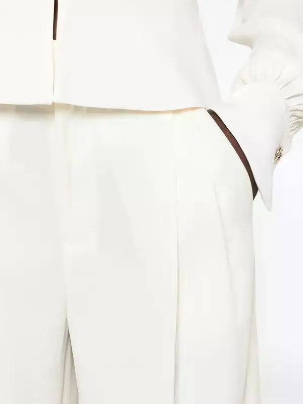 TWINSET Wide-leg Tailored Trousers