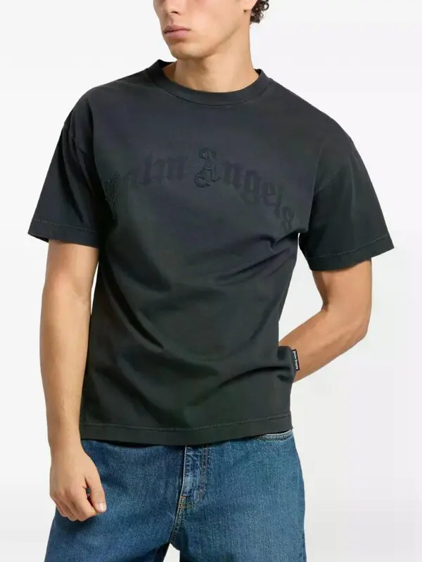 Palm Angels Logo-patch T-shirt