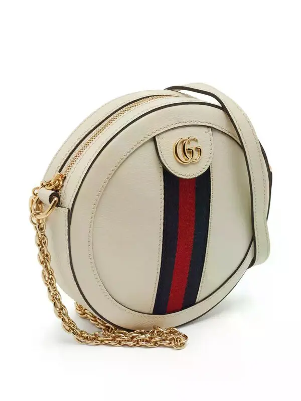 Gucci Ophidia Round Shoulder Bag - Neutrals