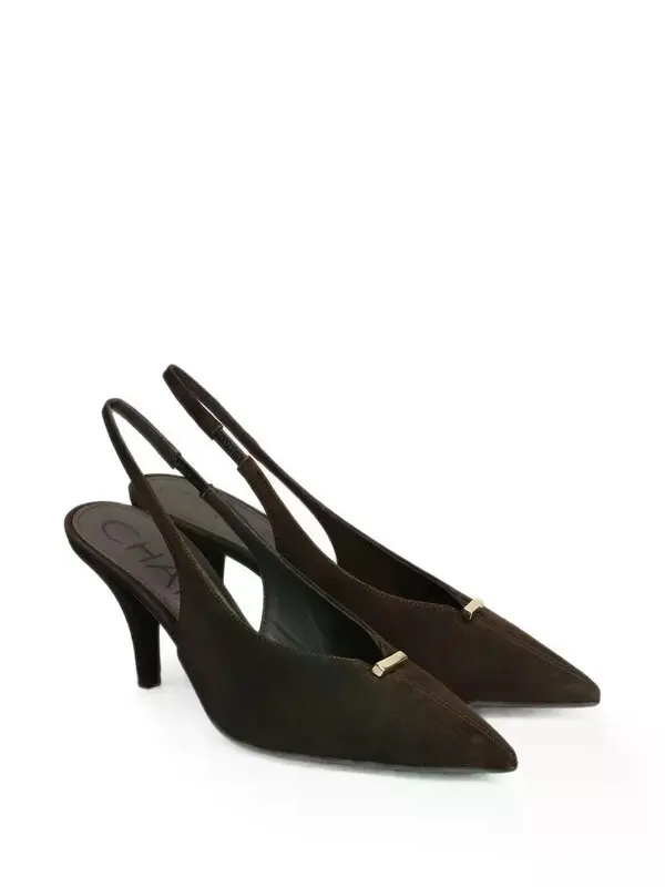 CHANTAL Pointed-toe Slingback Pumps
