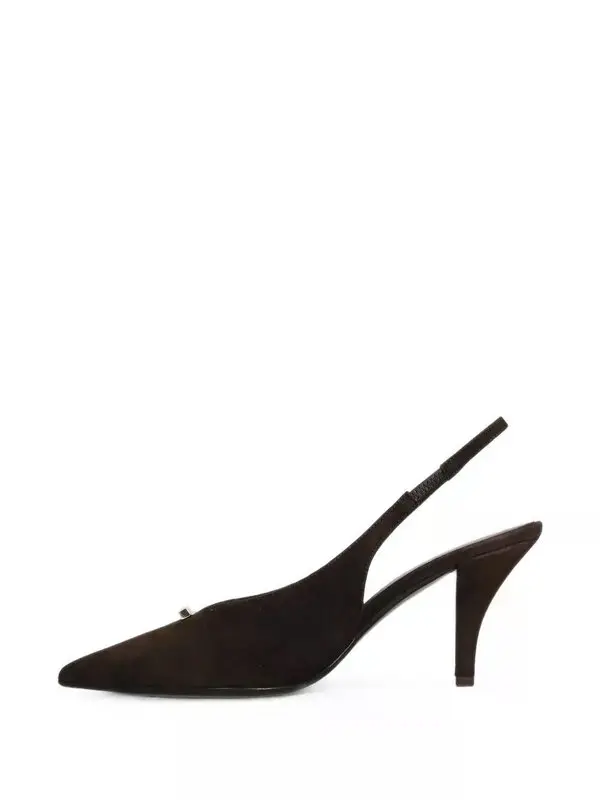 CHANTAL Pointed-toe Slingback Pumps