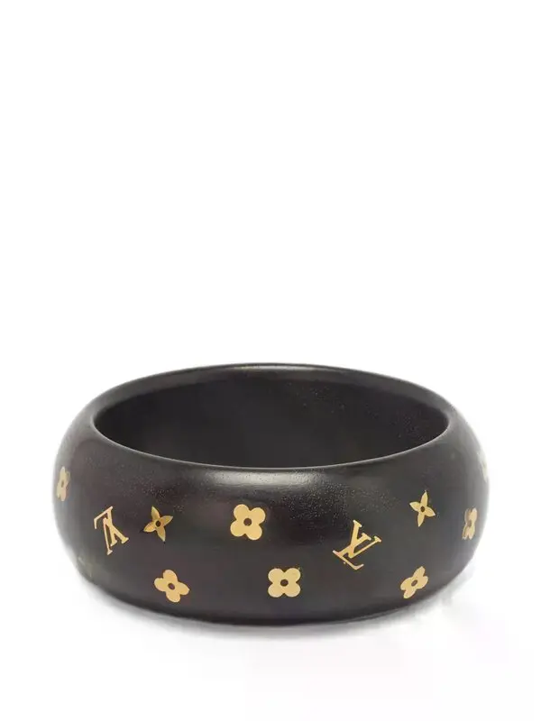 LOUIS VUITTON Sylvania Bangle Bracelet - Black