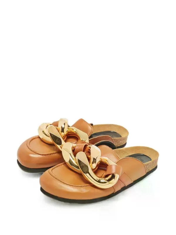 JW Anderson Chain Link Leather Mules