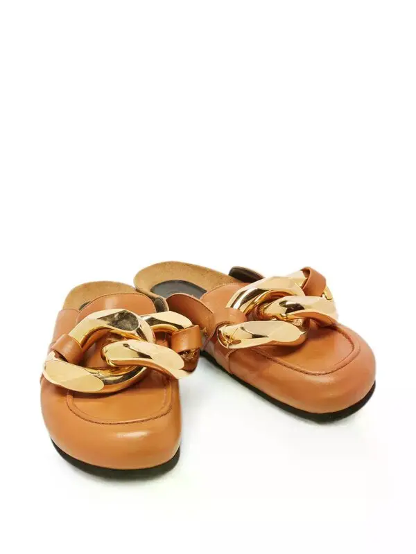 JW Anderson Chain Link Leather Mules
