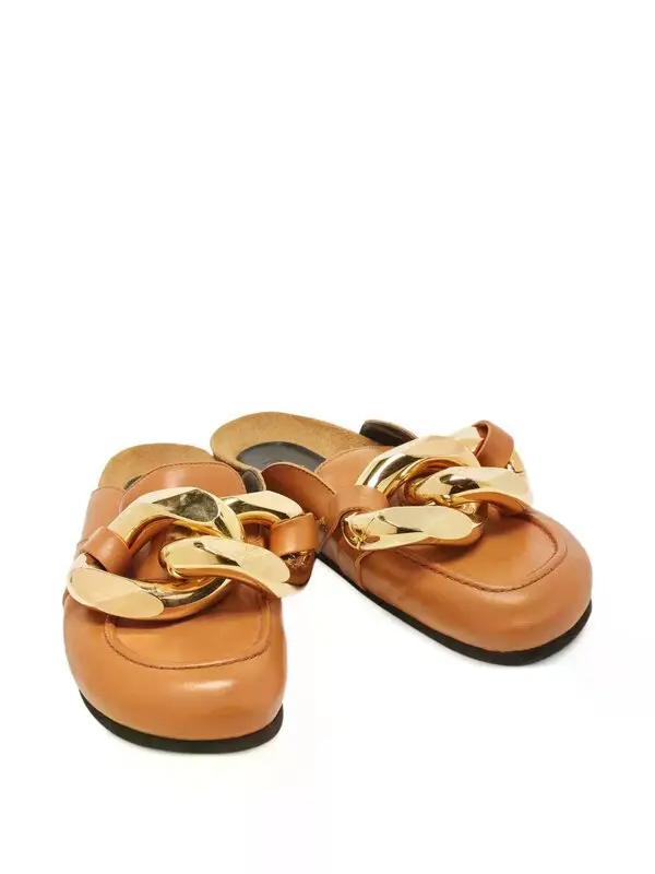 JW Anderson Chain Link Leather Mules