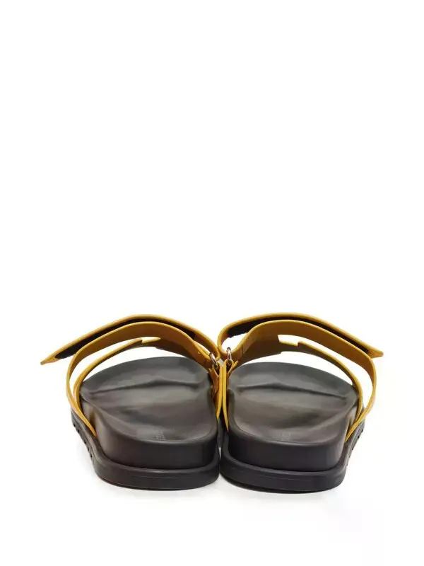 Hermès Chypre Flat Slides With H-shaped Strap