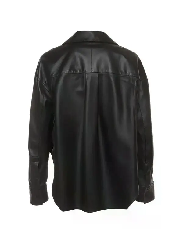 Loewe Asymmetric Hem Leather Jacket