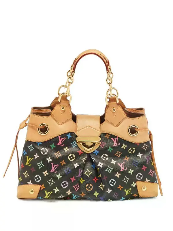 LOUIS VUITTON Ursula Monogram Multicolor Tote Bag - Black