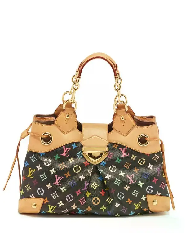 LOUIS VUITTON Ursula Monogram Multicolor Tote Bag - Black