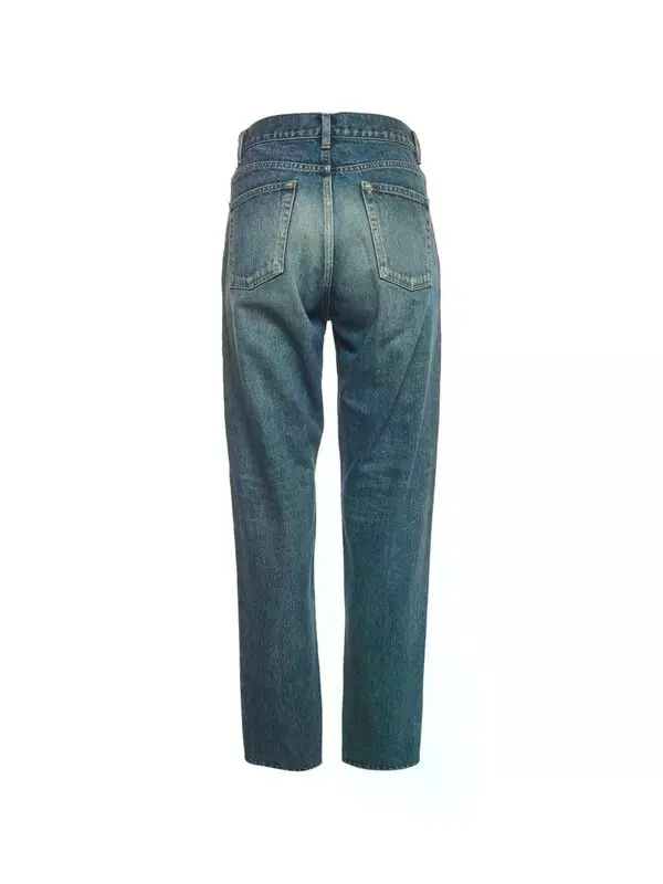 Saint Laurent Distressed Slim-fit Jeans