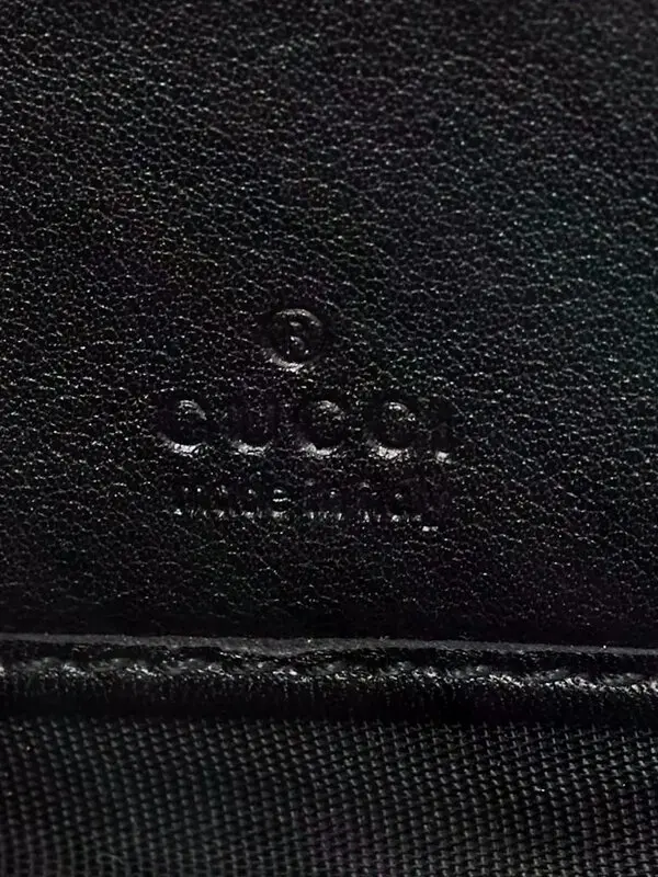Gucci Guccissima Continental Leather Wallet