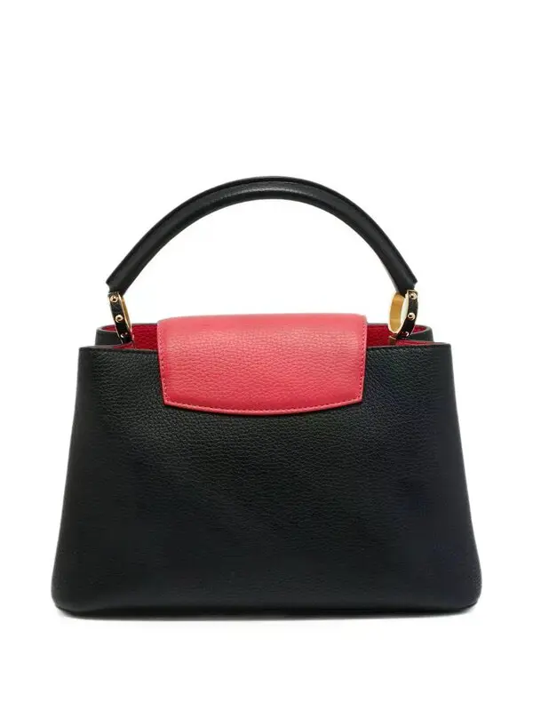 LOUIS VUITTON Capucines Mm Tote Bag - Black