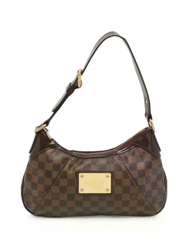 LOUIS VUITTON 2009 Pm Thames Damier Ebene Shoulder Bag