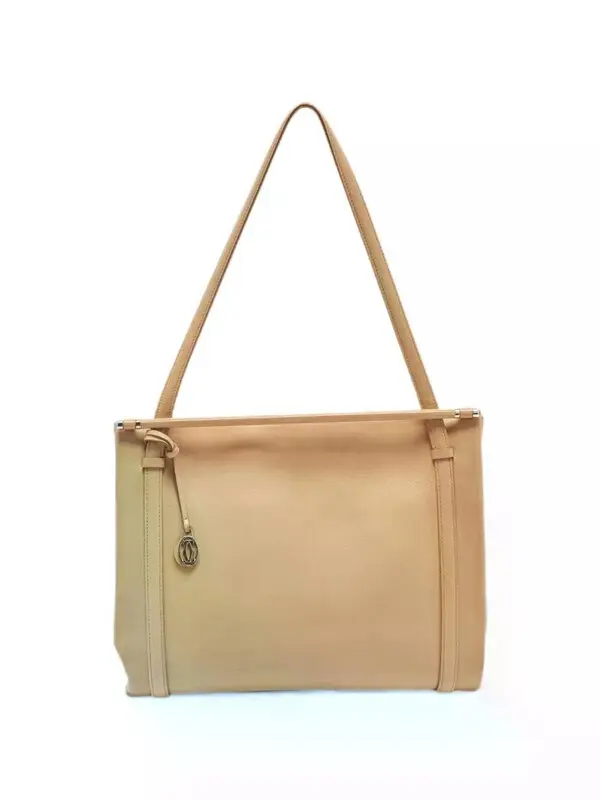 Cartier Cabochon Leather Tote Bag