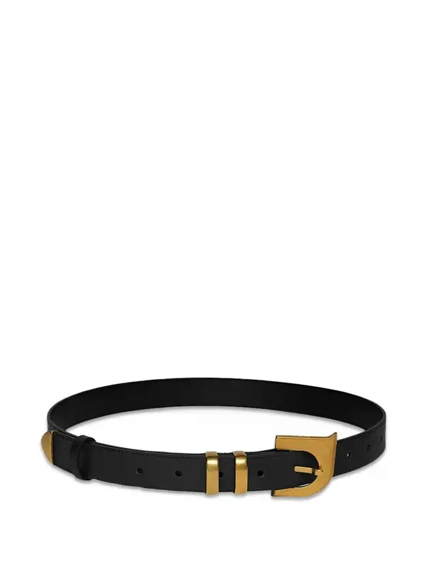 Nanushka Ryker Buckle-fastening Belt - Black